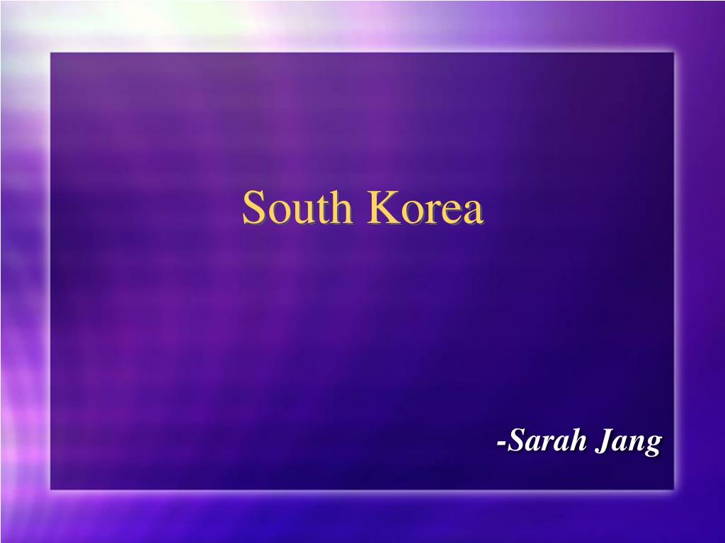 PPT - South Korea PowerPoint Presentation, free download - ID:3889343