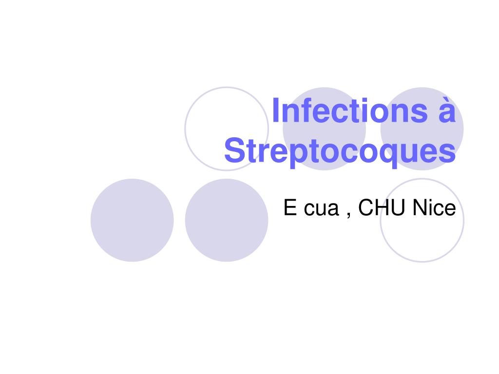 PPT - Infections à Streptocoques PowerPoint Presentation, free download ...