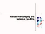 PPT - Packaging and Materials Handling PowerPoint Presentation, free ...