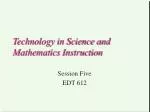PPT - Technology in Mathematics PowerPoint Presentation, free download ...