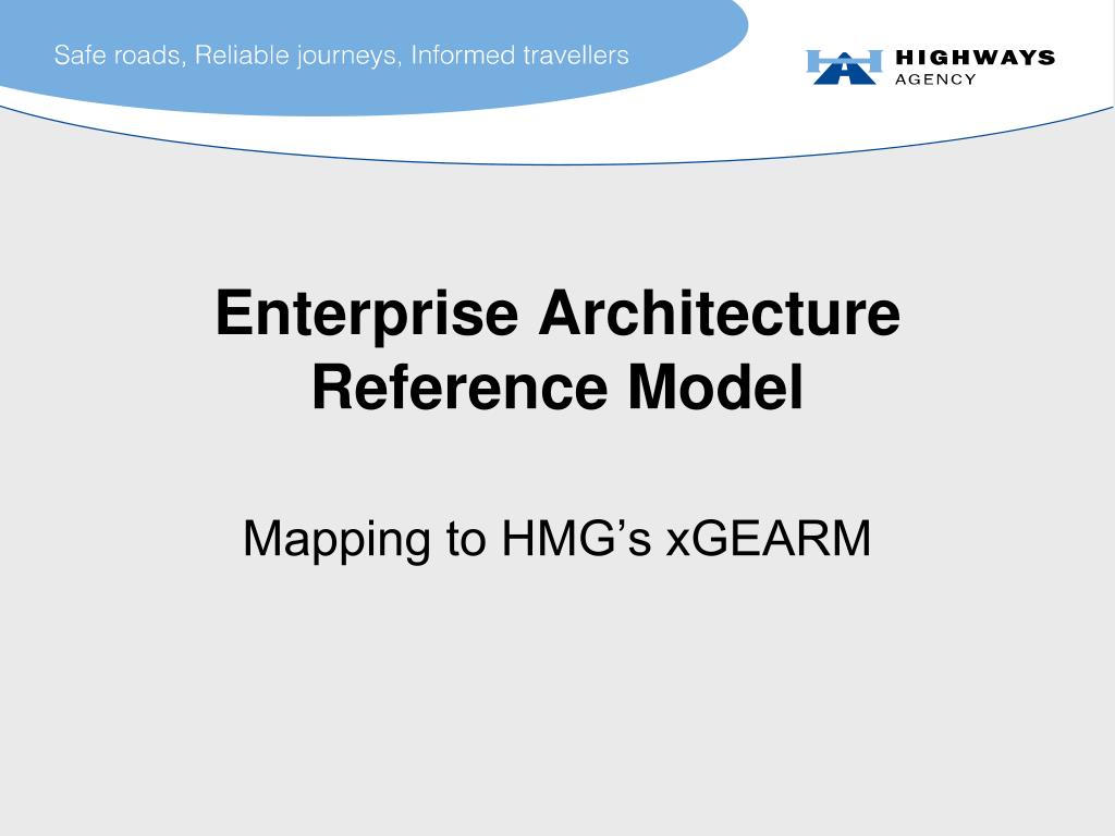PPT - Enterprise Architecture Reference Model PowerPoint Presentation ...