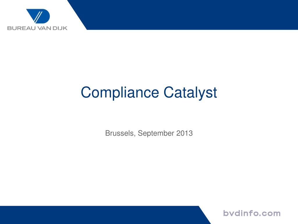 PPT - Compliance Catalyst PowerPoint Presentation, free download - ID ...