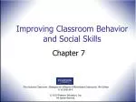 PPT - Improving Classroom Behavior PowerPoint Presentation, free ...