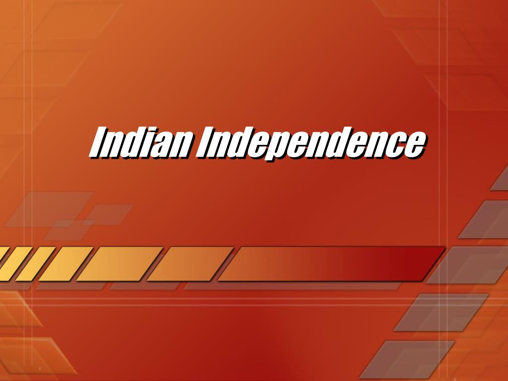 PPT - Indian Independence PowerPoint Presentation, free download - ID ...
