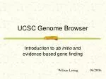PPT - UCSC Genome Browser PowerPoint Presentation, free download - ID ...