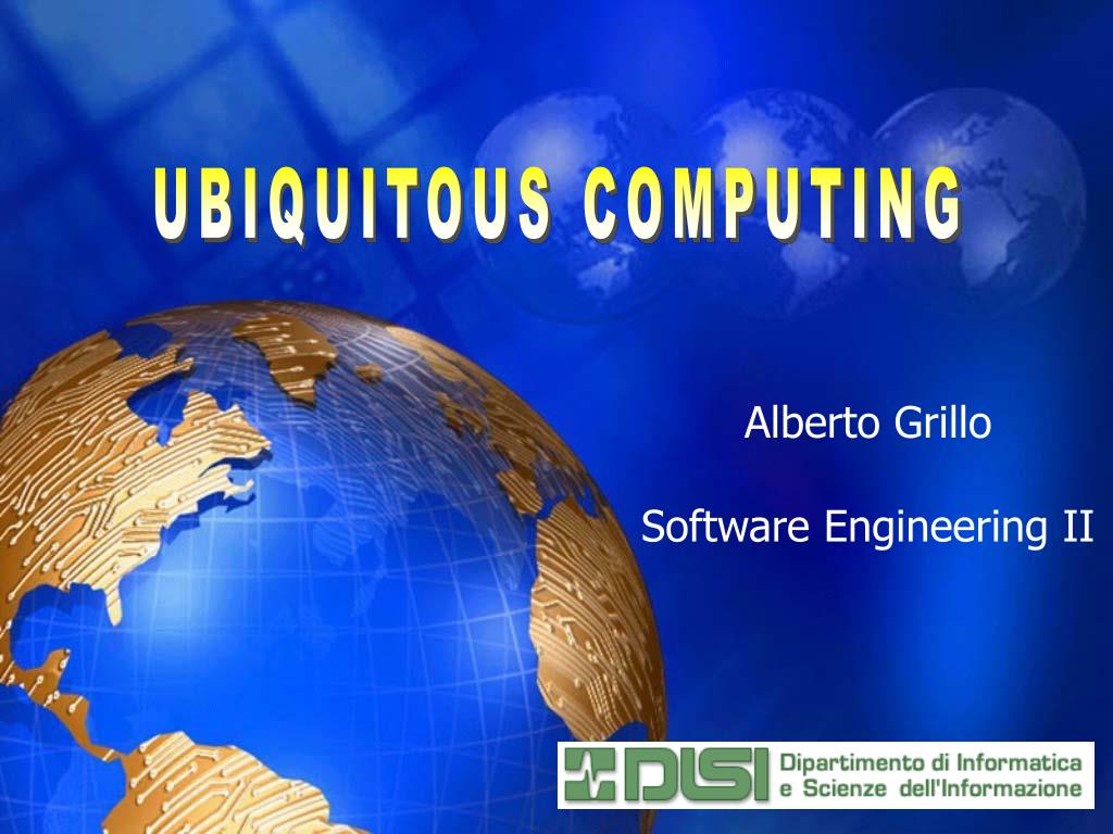 PPT - UBIQUITOUS COMPUTING PowerPoint Presentation, free download - ID ...