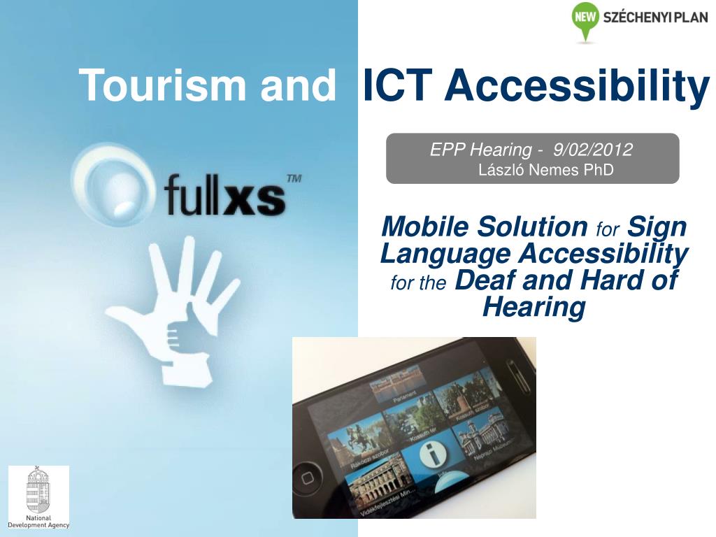 PPT - Tourism and ICT Accessibility PowerPoint Presentation, free ...