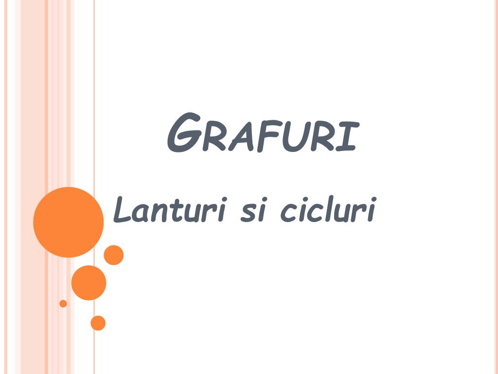 PPT - Grafuri PowerPoint Presentation, free download - ID:3903816