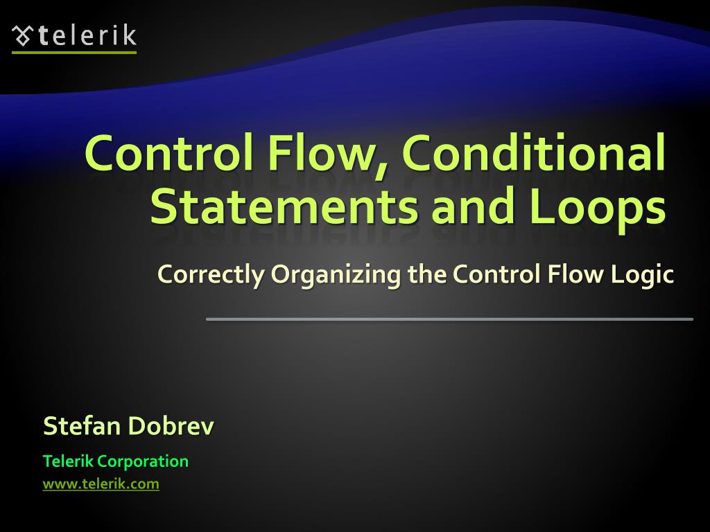 Ppt Control Flow Conditional Statements And Loops Powerpoint 8956