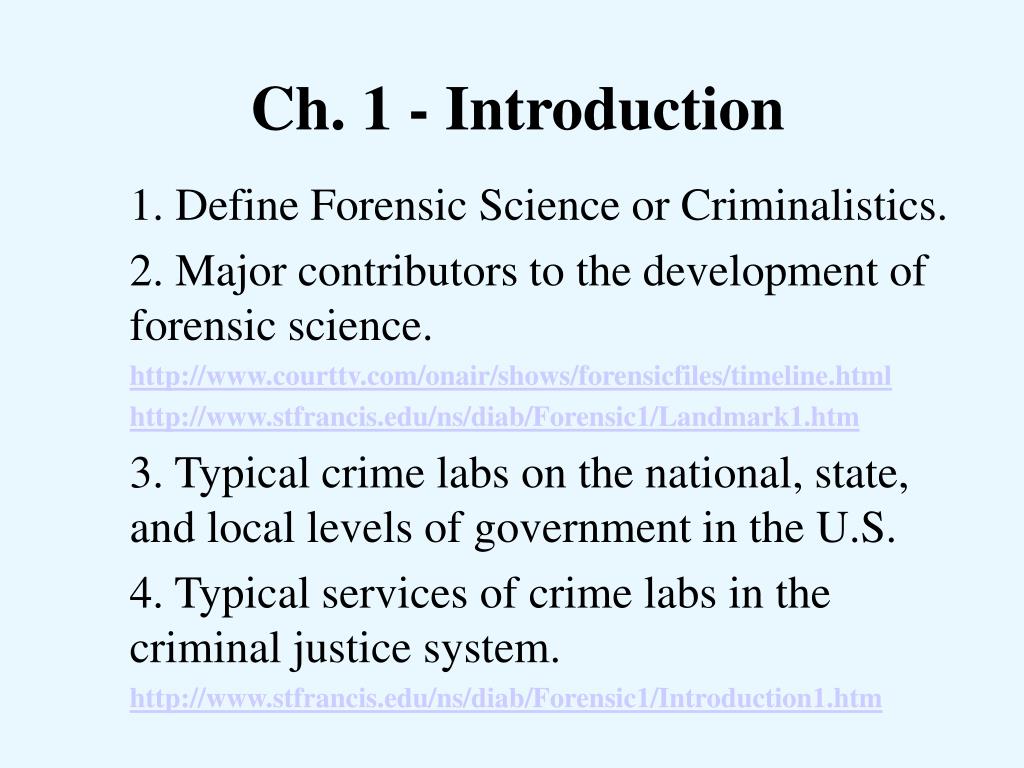 PPT - Ch. 1 - Introduction PowerPoint Presentation, free download - ID ...
