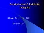 PPT - Indefinite integrals PowerPoint Presentation, free download - ID ...