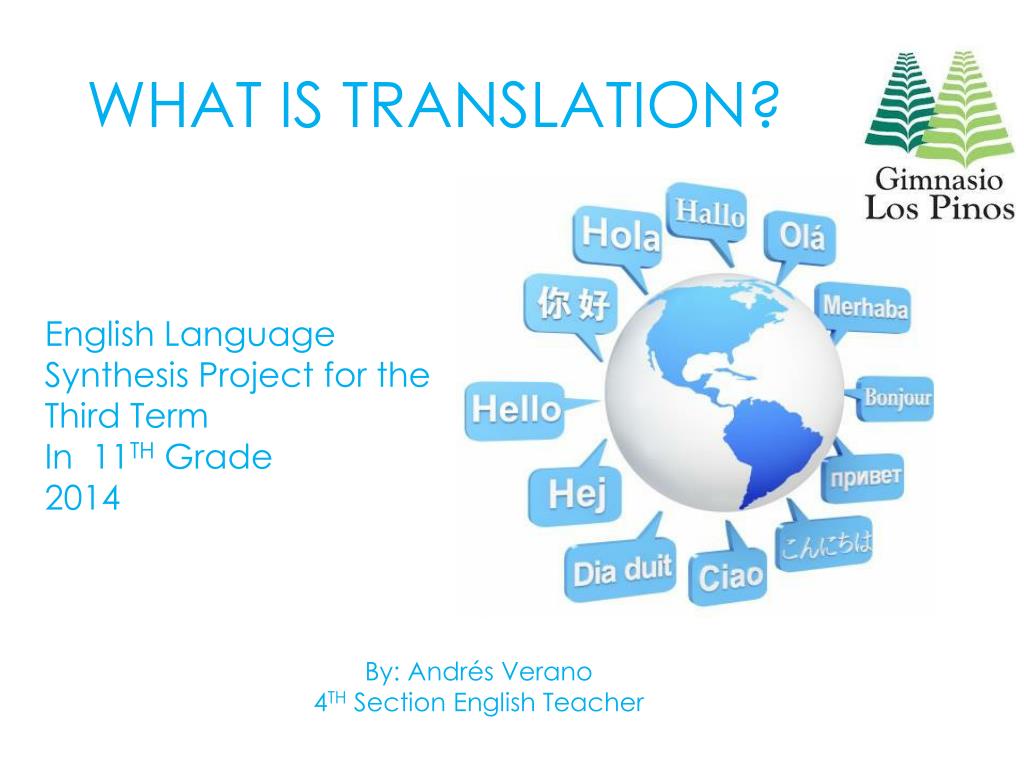 PPT - WHAT IS TRANSLATION? PowerPoint Presentation, free download - ID ...