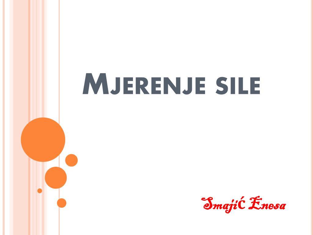 PPT - Mjerenje sile PowerPoint Presentation, free download - ID:3913951