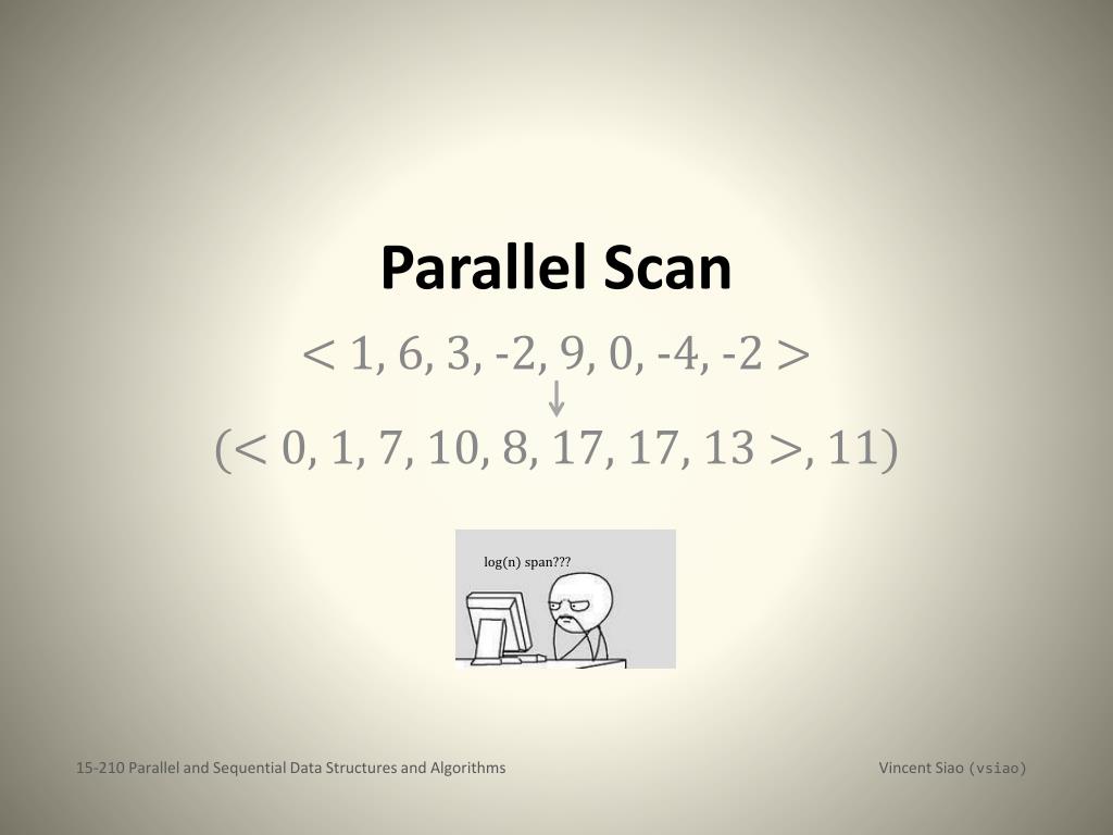 PPT - Parallel Scan PowerPoint Presentation, free download - ID:3914878