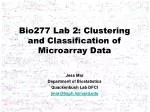 PPT - Microarray Classification PowerPoint Presentation, free download ...