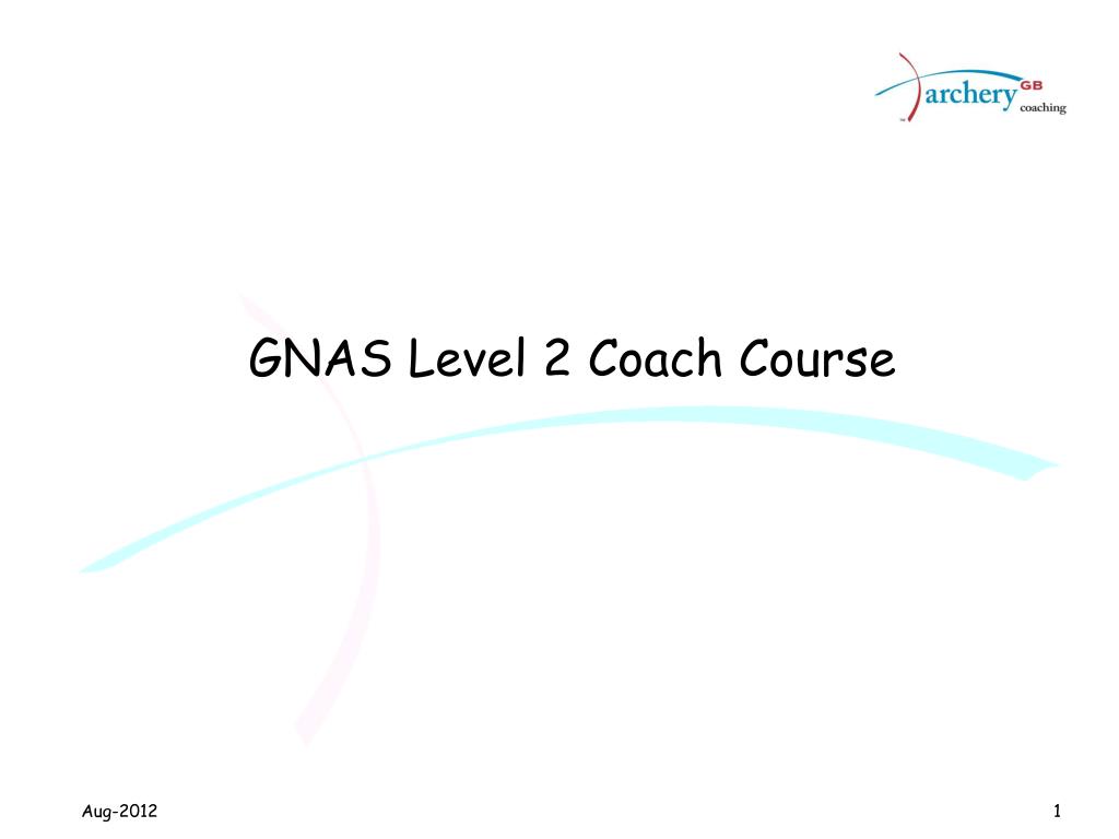 PPT - Level 2 Coach Course: Structured Programme & Learning Outcomes ...