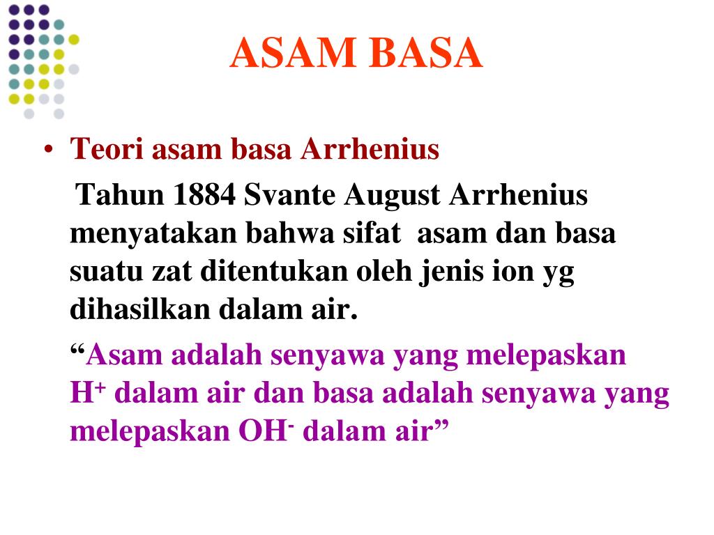 PPT - ASAM BASA PowerPoint Presentation, free download - ID:3918892