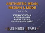 PPT - Arithmetic Mean PowerPoint Presentation, free download - ID:5573187