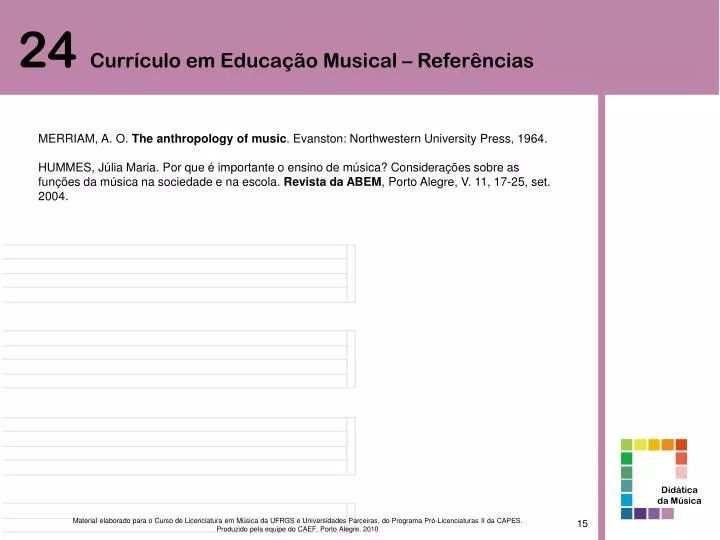 PPT - MERRIAM, A. O. The anthropology of music . Evanston: Northwestern ...