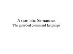 PPT - Axiomatic Semantics PowerPoint Presentation, free download - ID ...