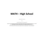 PPT - Fun math activity for high school PowerPoint Presentation, free ...