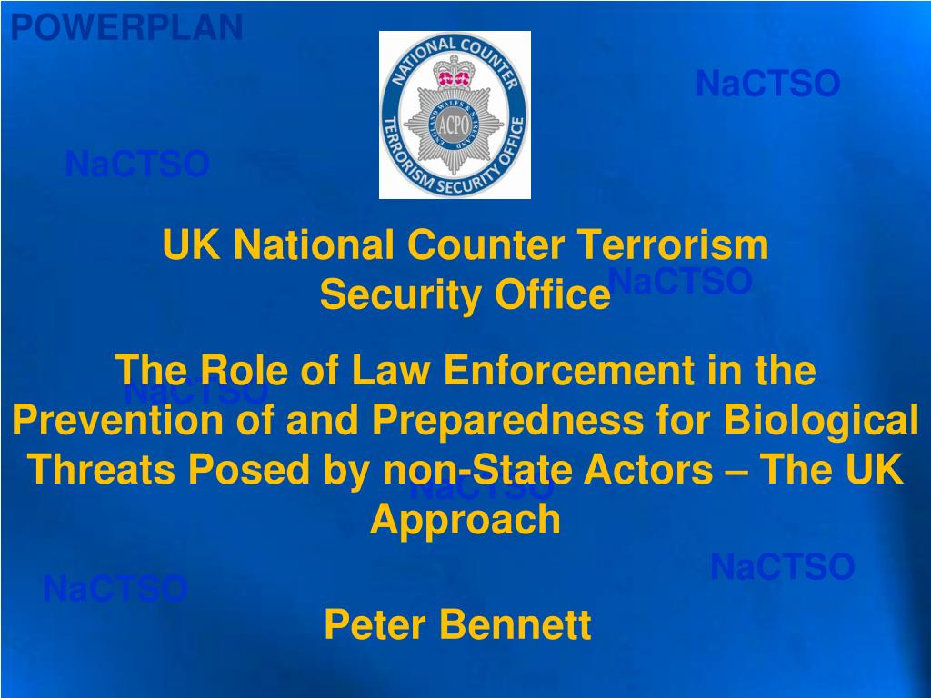PPT - UK National Counter Terrorism Security Office PowerPoint ...