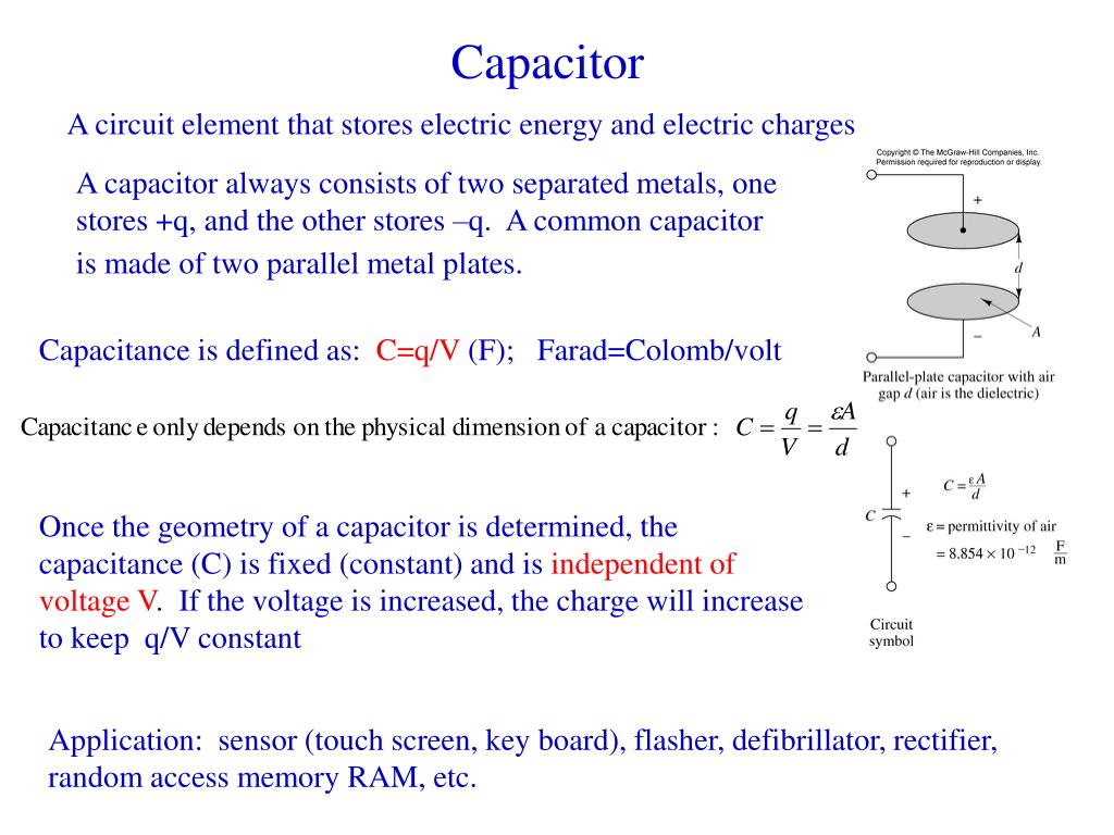 PPT - Capacitor PowerPoint Presentation, free download - ID:3925591