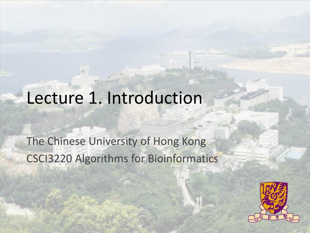 PPT - Lecture 1. Introduction PowerPoint Presentation, free download ...
