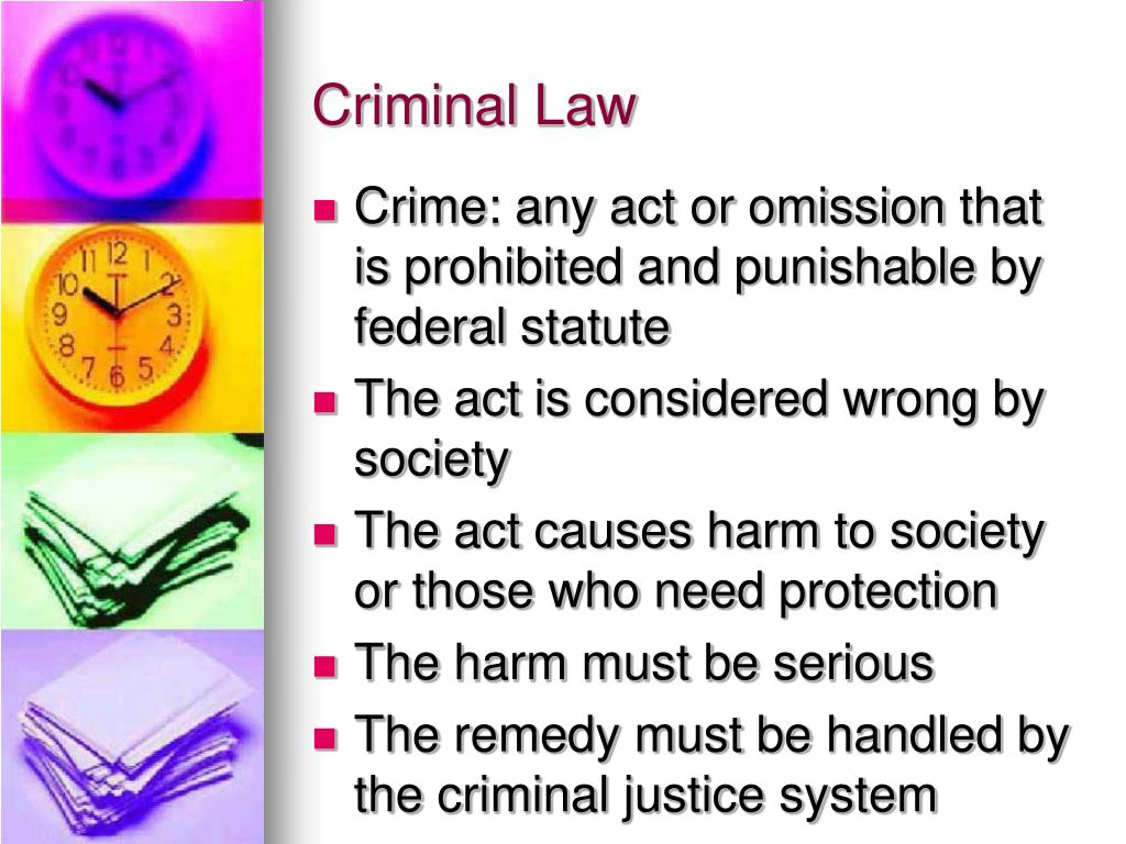 PPT - Criminal Law PowerPoint Presentation, free download - ID:3927392