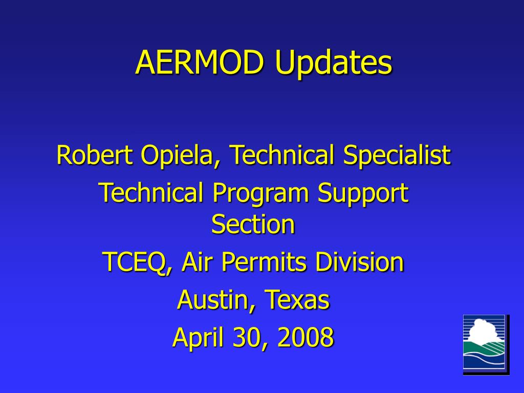 PPT - AERMOD Updates PowerPoint Presentation, free download - ID:3928152