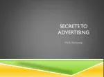 PPT - Introduction to Advertising PowerPoint Presentation, free ...