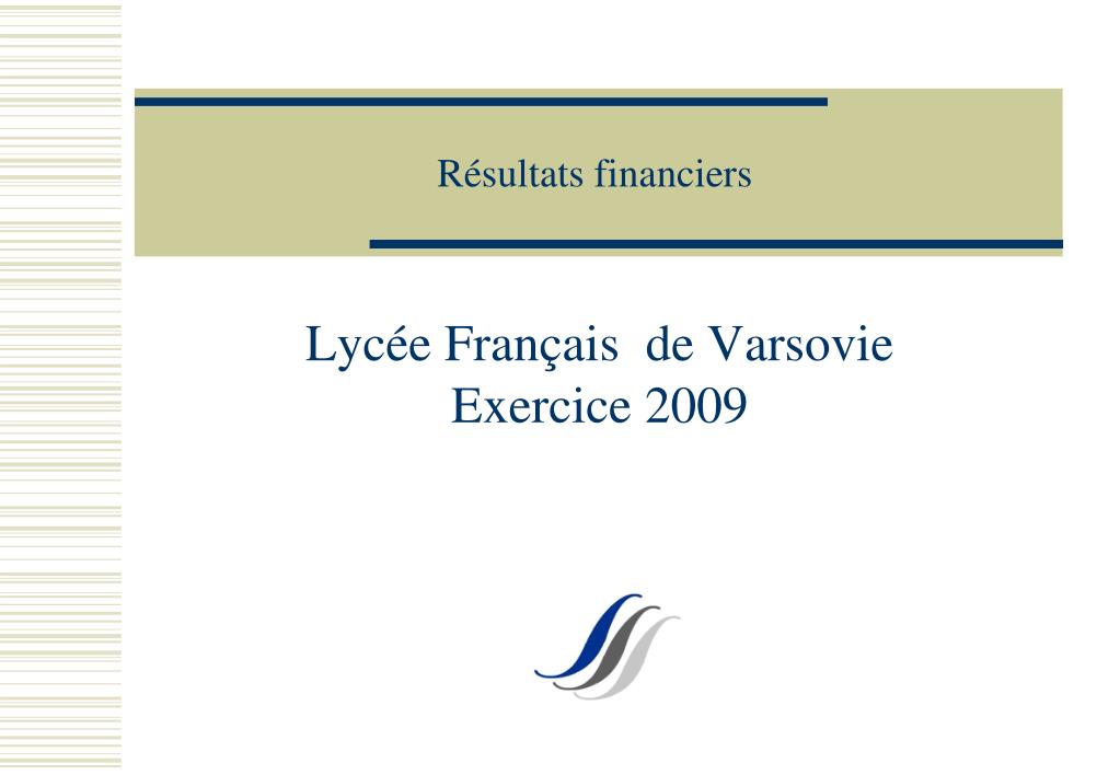 PPT - Résultats financiers PowerPoint Presentation, free download - ID ...