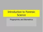 PPT - An Introduction to Forensic Science PowerPoint Presentation, free ...