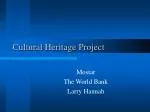 PPT - Cultural Heritage Travelers PowerPoint Presentation, free ...
