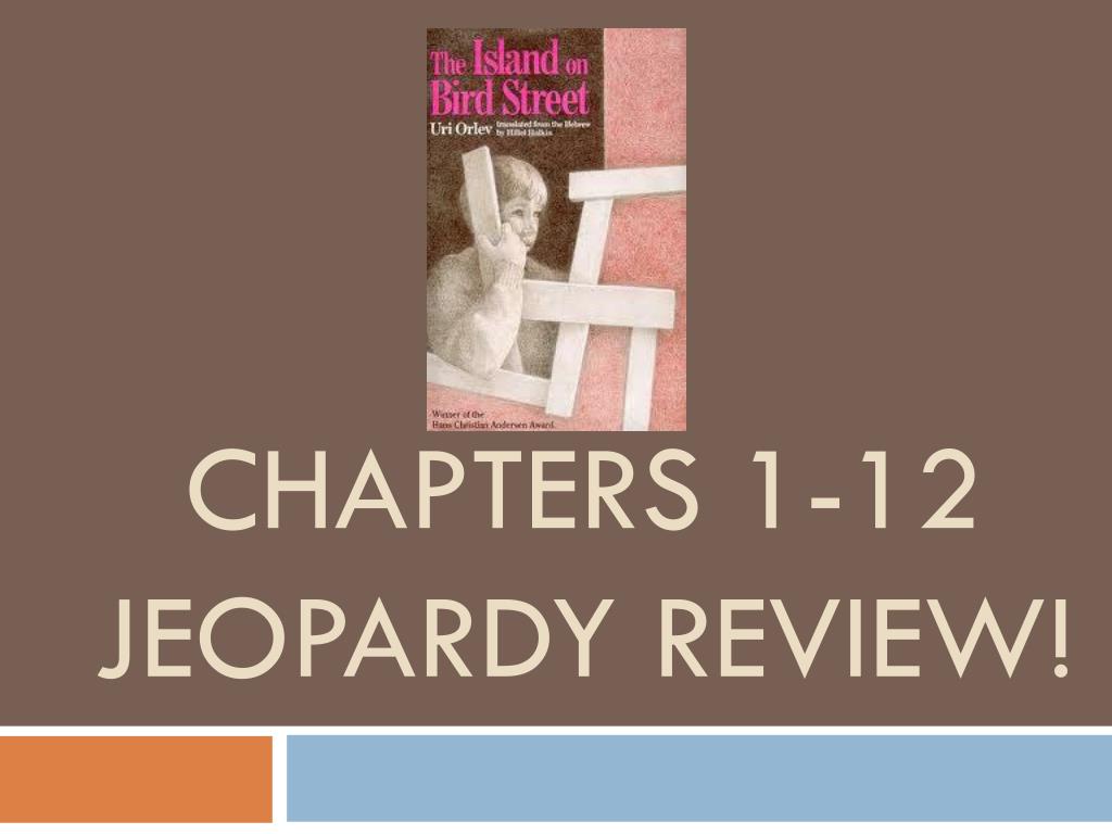 PPT - Chapters 1-12 Jeopardy Review! PowerPoint Presentation, free ...