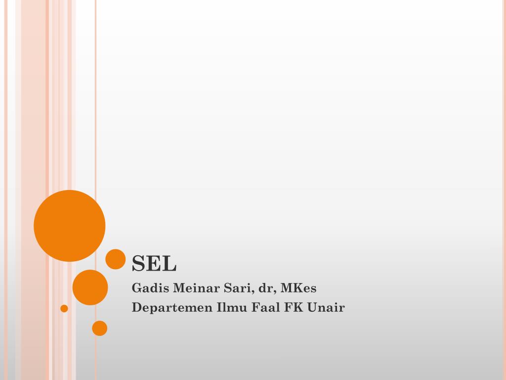 PPT - SEL PowerPoint Presentation, free download - ID:3936138