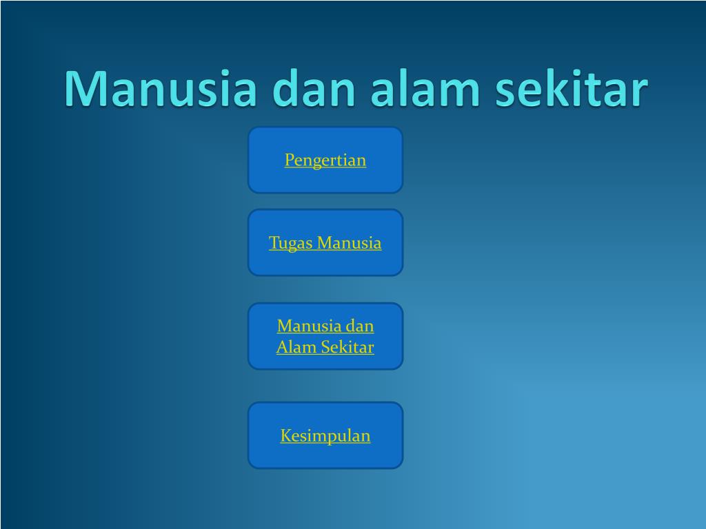 PPT - Manusia dan alam sekitar PowerPoint Presentation, free download ...