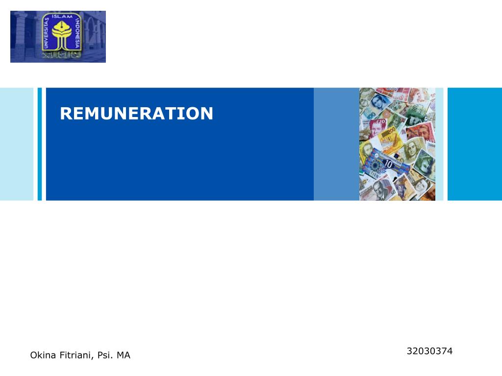 PPT - REMUNERATION PowerPoint Presentation, free download - ID:3936933