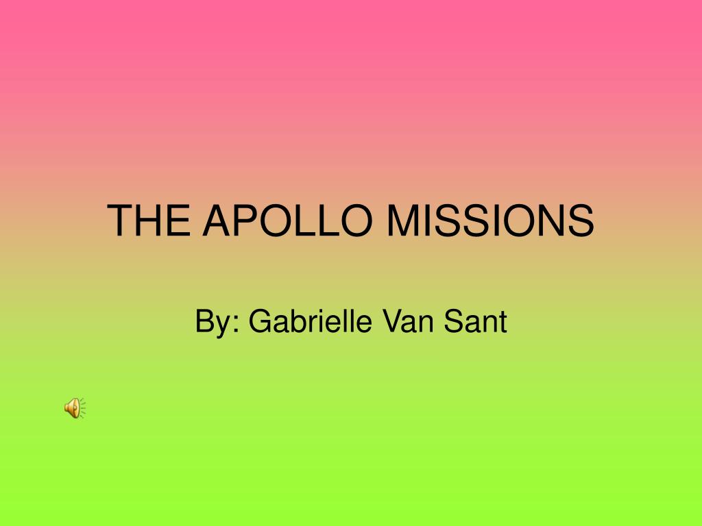 PPT - THE APOLLO MISSIONS PowerPoint Presentation, free download - ID ...