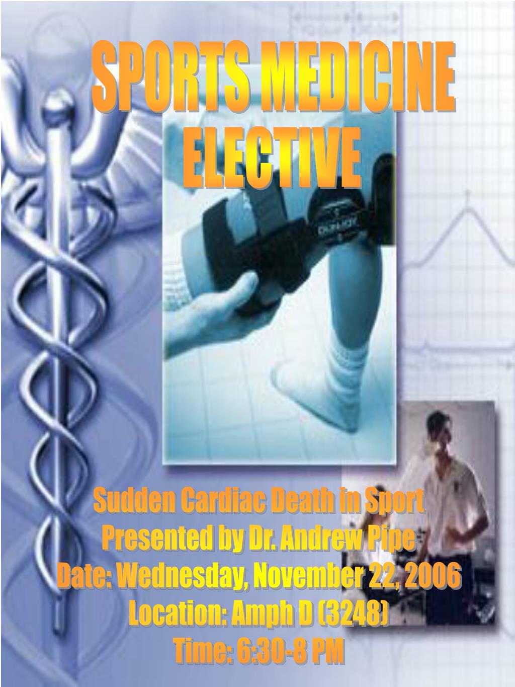 PPT - SPORTS MEDICINE PowerPoint Presentation, free download - ID:3941107
