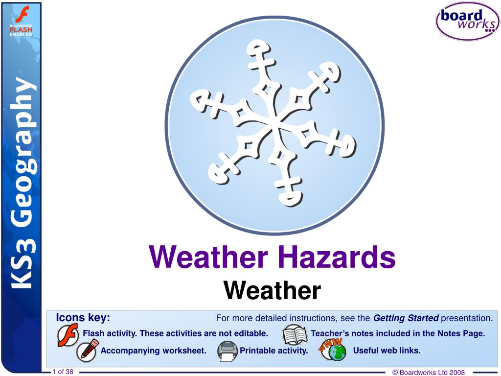 PPT - Weather Hazards Weather PowerPoint Presentation, free download ...