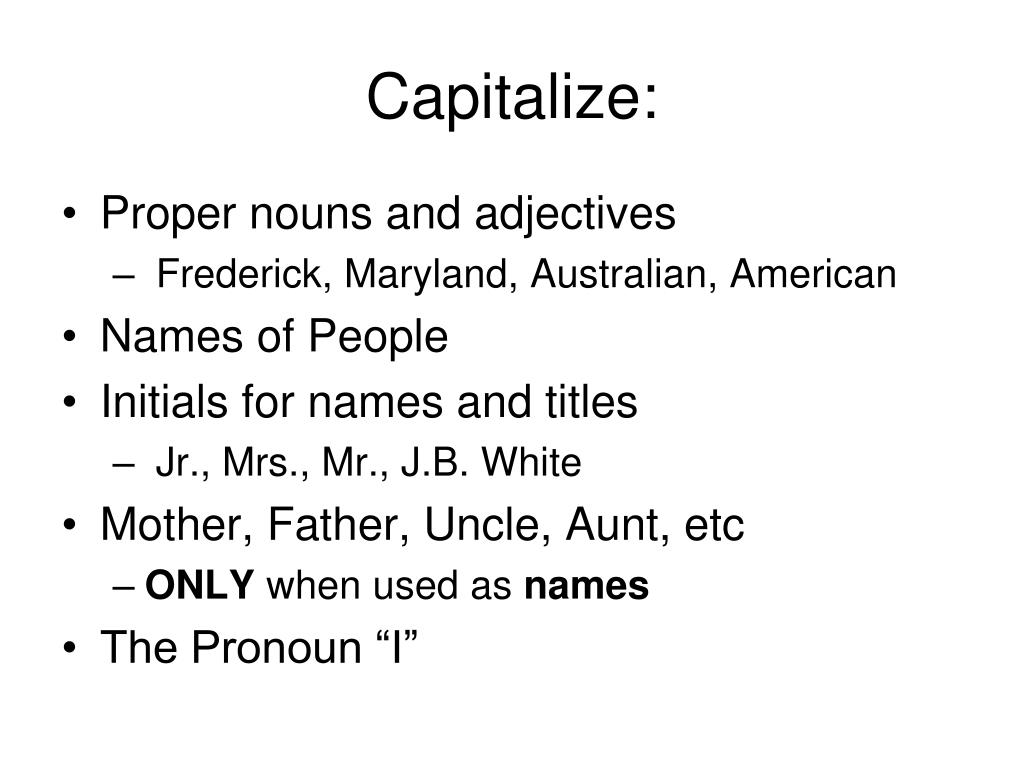 PPT - Capitalize: PowerPoint Presentation, free download - ID:3941989