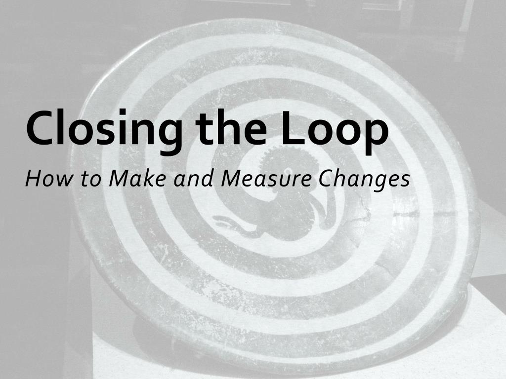 PPT - Closing the Loop PowerPoint Presentation, free download - ID:3945173