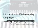 PPT - Introduction to 8086 Microprocessor PowerPoint Presentation, free ...