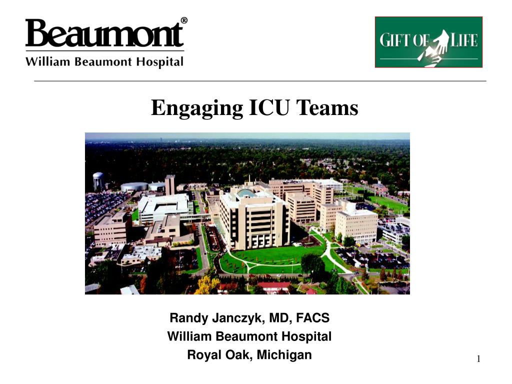 PPT - Engaging ICU Teams PowerPoint Presentation, free download - ID ...