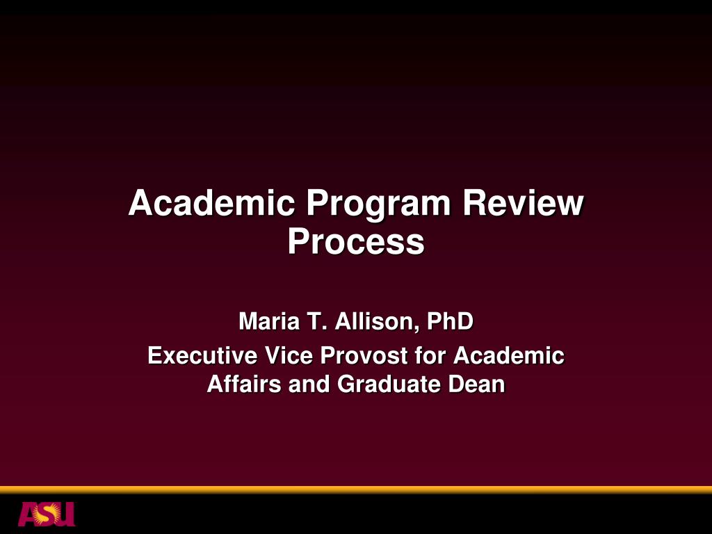 PPT - Academic Program Review Process PowerPoint Presentation, free ...