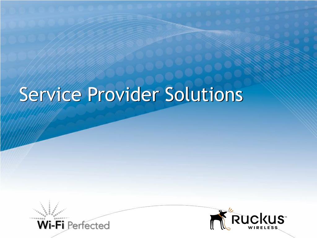PPT - Service Provider Solutions PowerPoint Presentation, free download ...