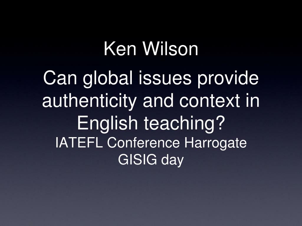 PPT - Ken Wilson PowerPoint Presentation, free download - ID:3950582