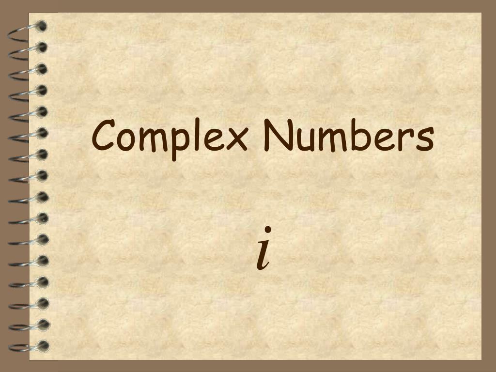 PPT - Complex Numbers PowerPoint Presentation, free download - ID:3951126