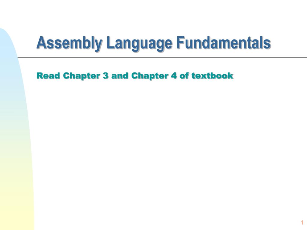 PPT - Assembly Language Fundamentals PowerPoint Presentation, free ...